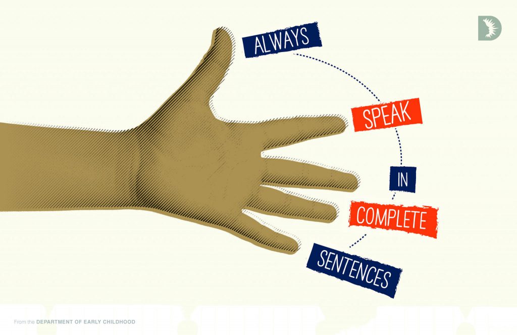 Initiative encourages young students to ‘Always Speak in Complete ...