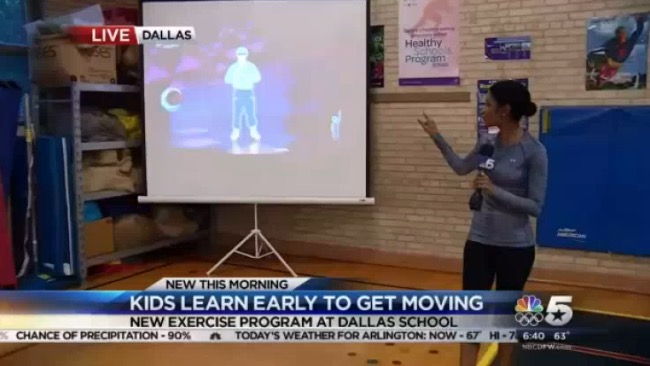 NBC: Elementary School Students Dance Their Way Into Class | The Hub