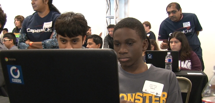 Dallas ISD students set Guinness World Record for largest programming ...