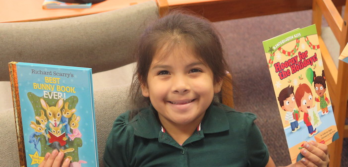 Hooe elementary students get free books from Books Are the Beginning ...