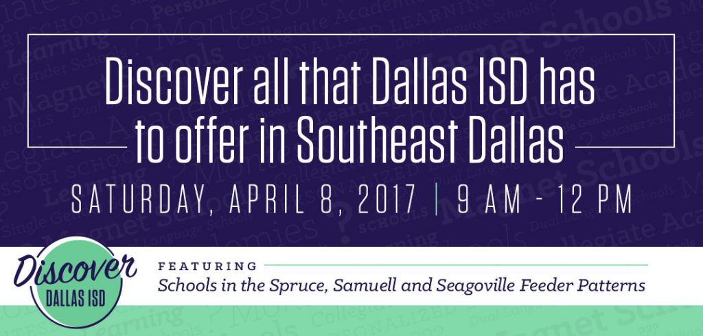 April 8 Discover Dallas ISD event to showcase schools, programs in ...