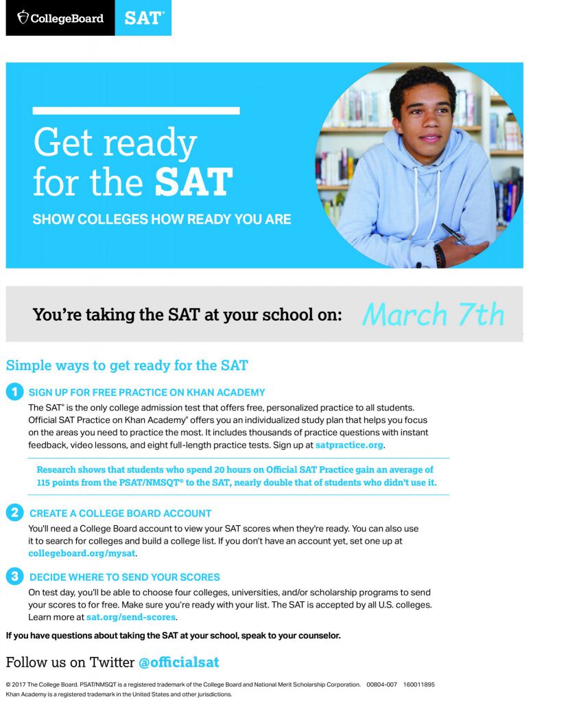 All Dallas ISD 11th-graders to take SAT exam on March 7 | The Hub