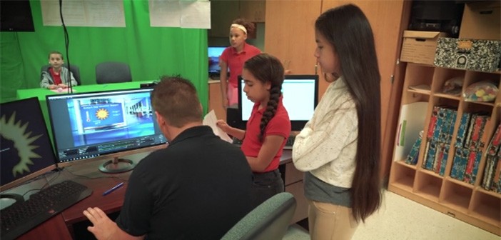 Students learn TV production, tech skills in elementary’s Media Club ...