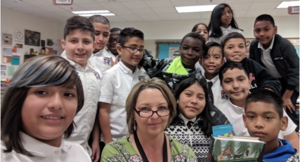 ‘Universe’ intervenes to send award-winning author to Marcus Elementary ...