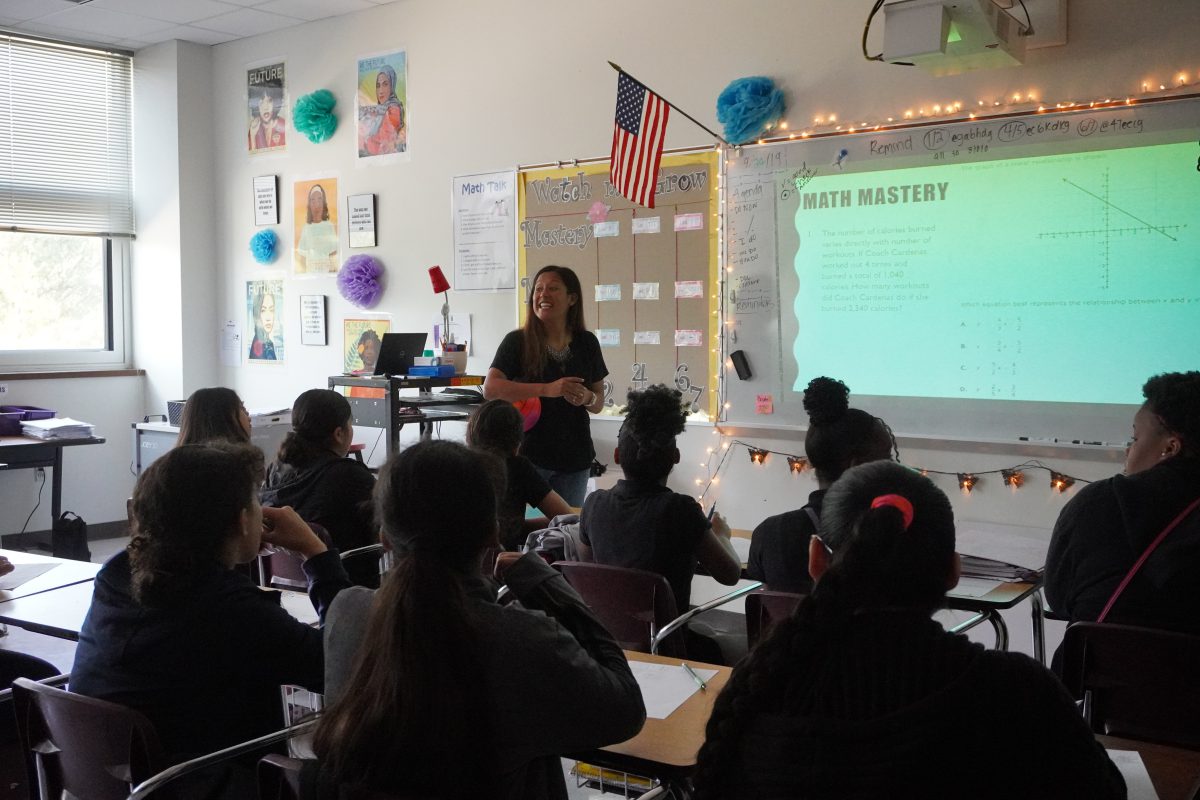 Teacher of the Week: Sarah Cardenas at Young Women’s STEAM Academy at ...