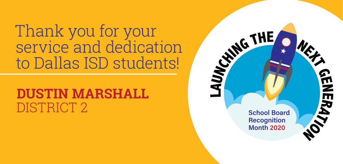 Dallas ISD Board of Trustees Spotlight: Dustin Marshall | The Hub