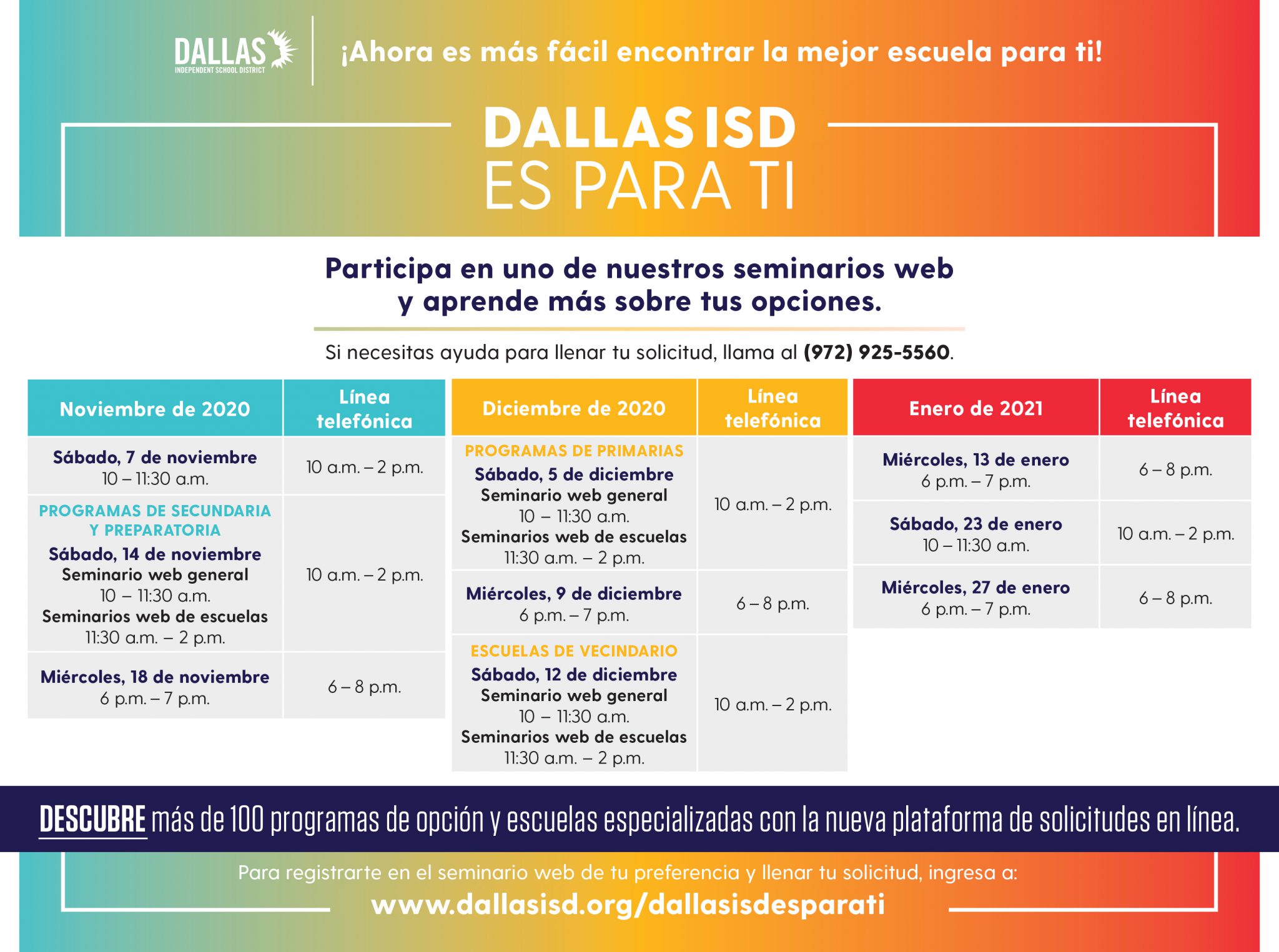 Descubre Dallas ISD: ¡Todo lo que debes saber sobre la solicitud a ...