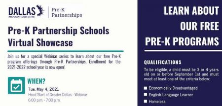 Pre-K Partnership Schools Virtual Showcase will share information on a ...