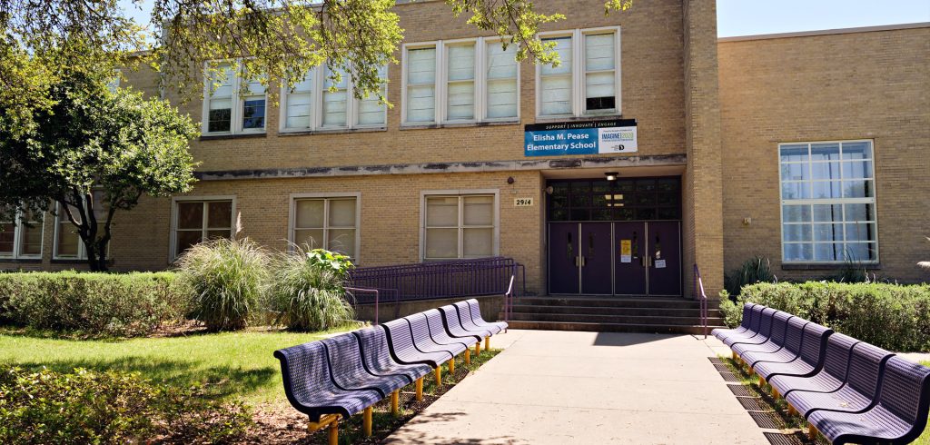 Pease Elementary welcomes Bushman Elementary students into their family ...