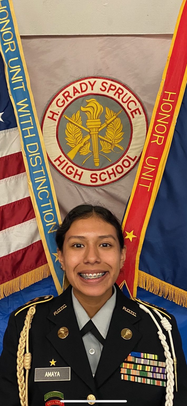 Meet Cadet Colonel Damari Amaya, highest-ranking cadet in Dallas ISD’s ...