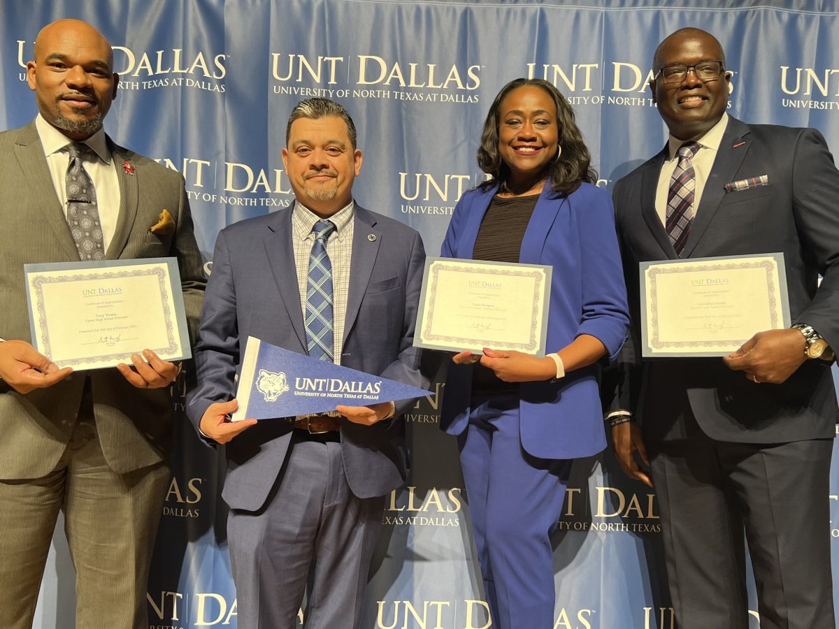 UNT Dallas awards admissions to three Dallas ISD high schools | The Hub