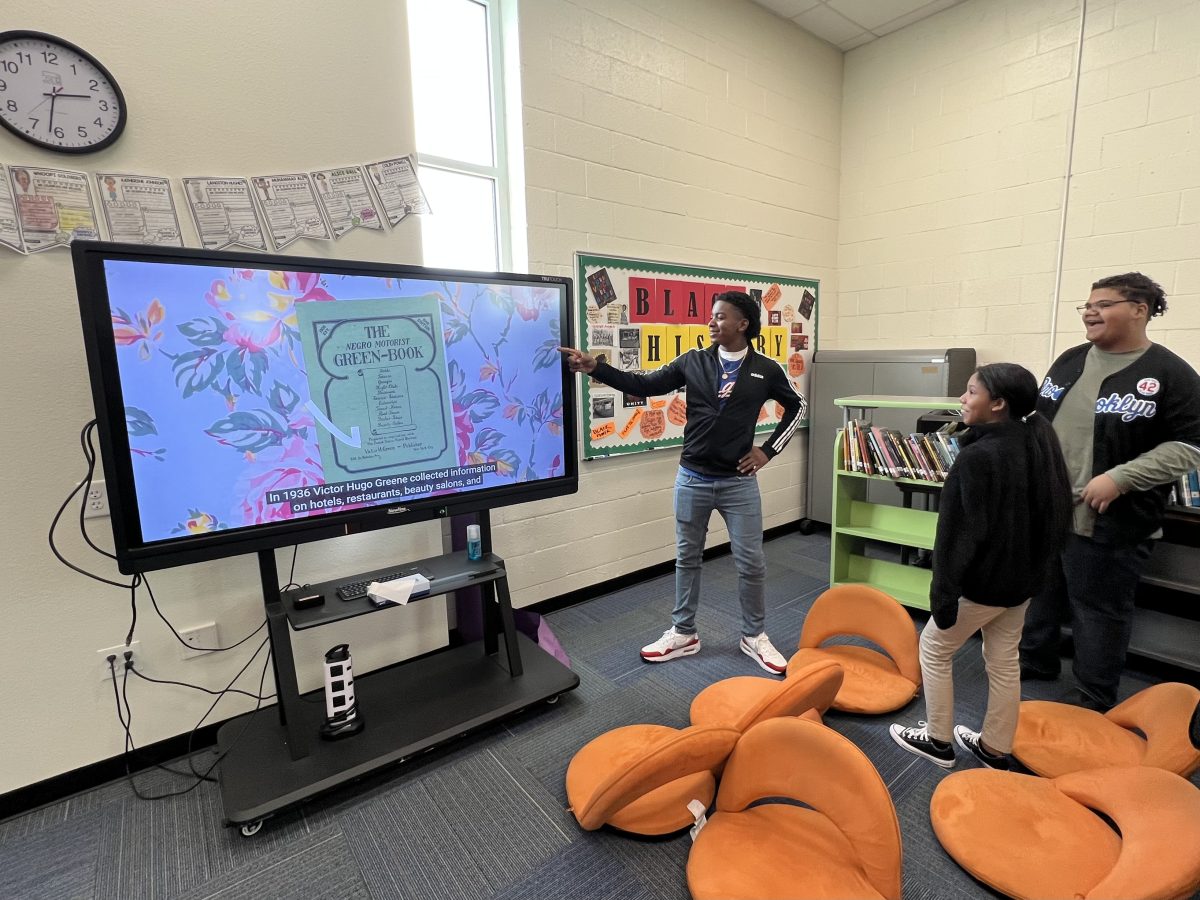 Library transforms into immersive Black History Month museum | The Hub