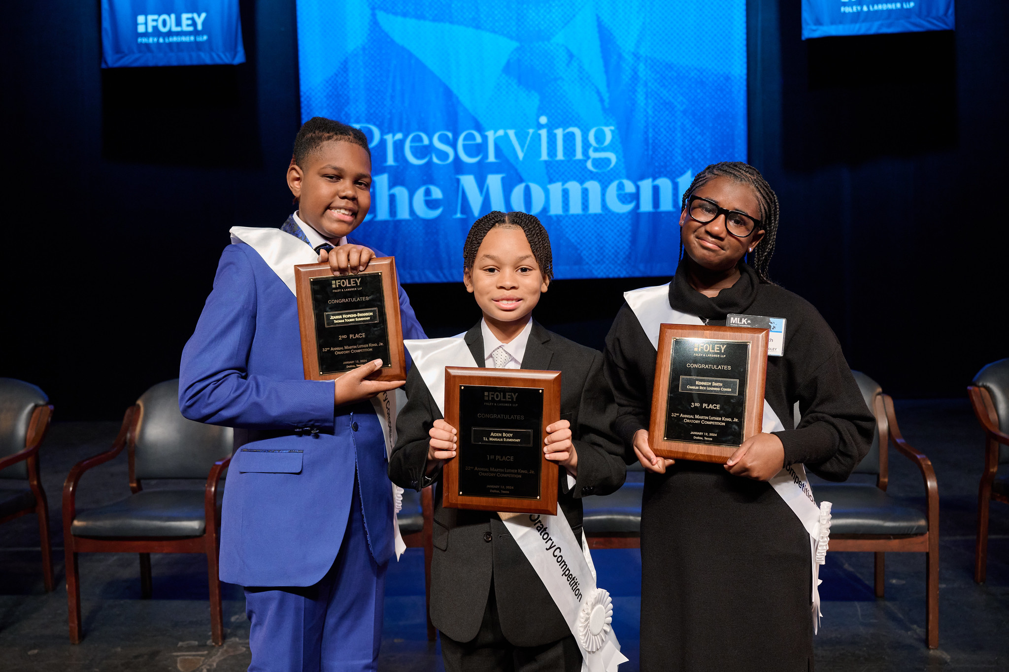 Aiden B. wins the 2024 MLK Jr. Oratory Competition | The Hub