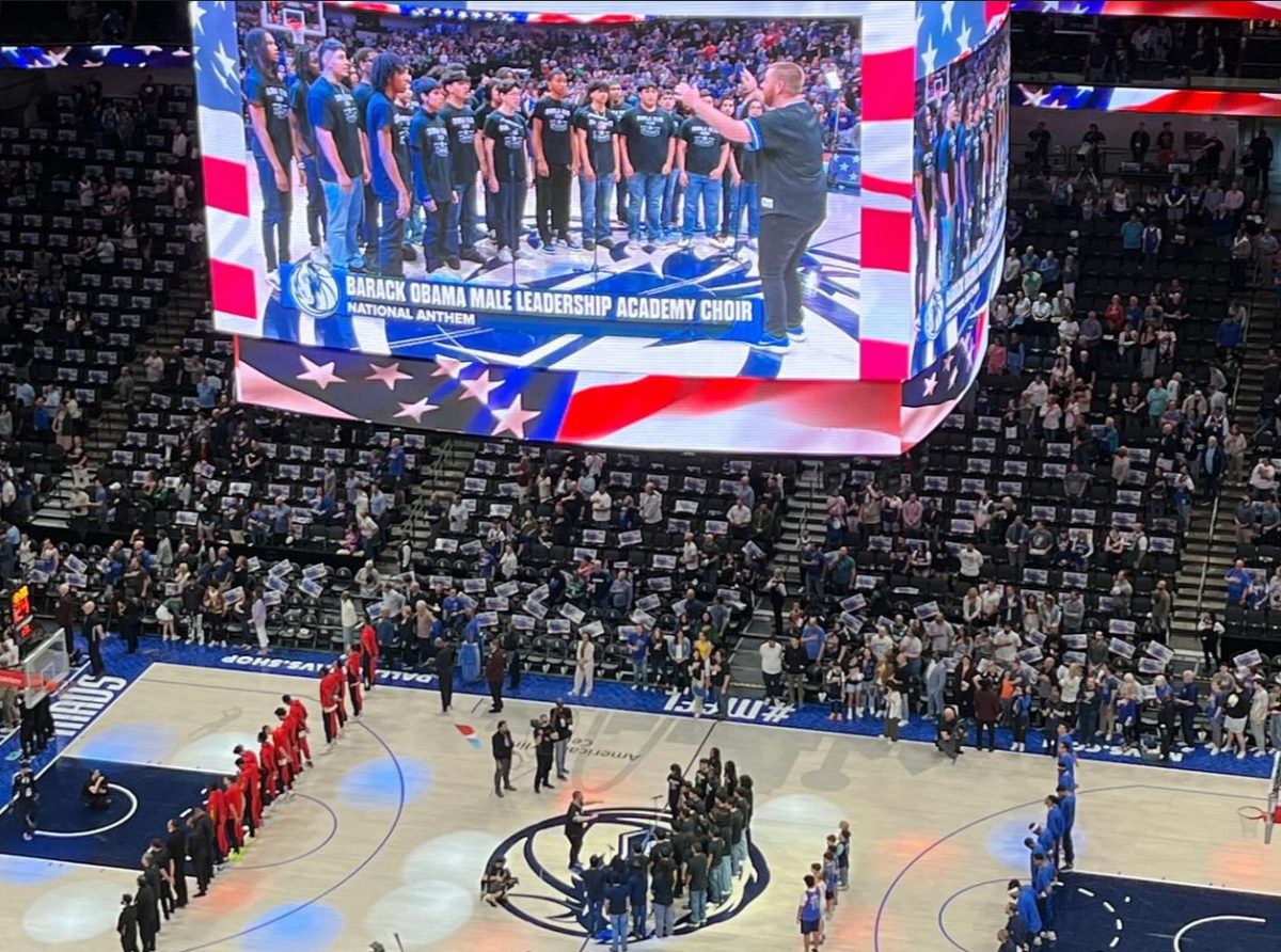 Barack Obama Male Leadership Academy glee club makes history at Dallas ...