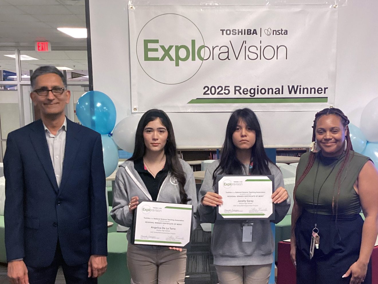 First students in Dallas ISD win regional ExploraVision Competition ...