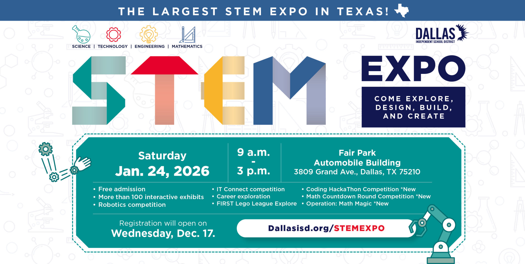 Estudiantes explorarán carreras STEM en la Expo de Dallas ISD | The Hub